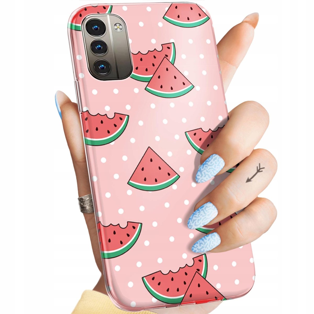 ETUI DO NOKIA G11 4G / G21 4G WZORY ARBUZ Z ARBUZEM MELON OBUDOWA ...