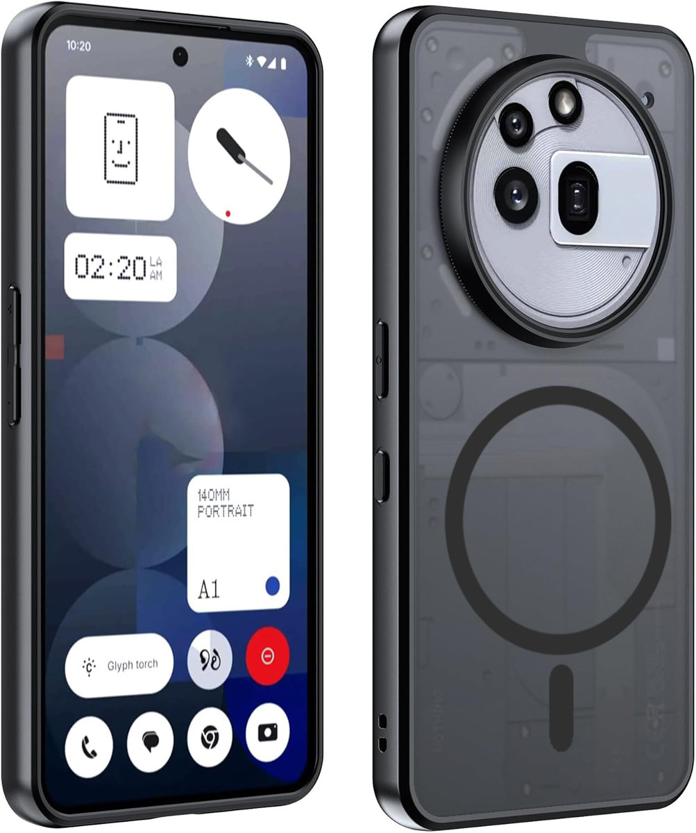 Etui do Nothing Phone 3a Pro, case do MagSafe, matowe plecki, obudowa ...
