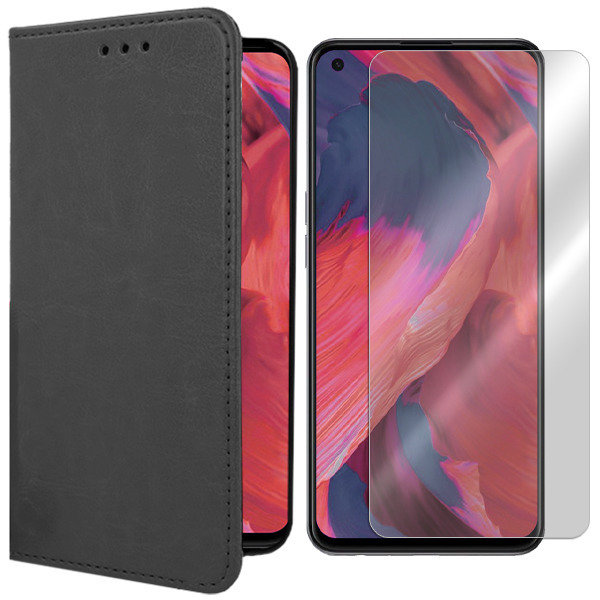 ETUI DO OPPO A54 5G CASE SKÓRA NATURALNA + SZKŁO - VegaCom | Sklep ...