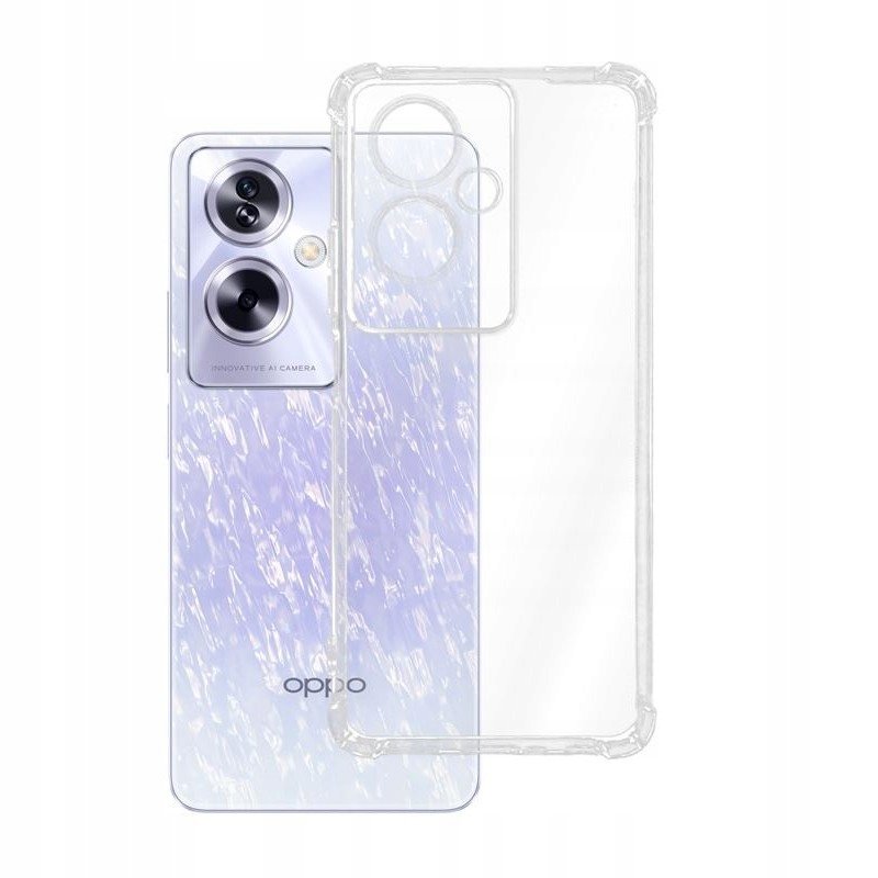 Etui do OPPO A79 5G CPH2557 Jelly Anti Shock bezbarwne Pokrowiec ...