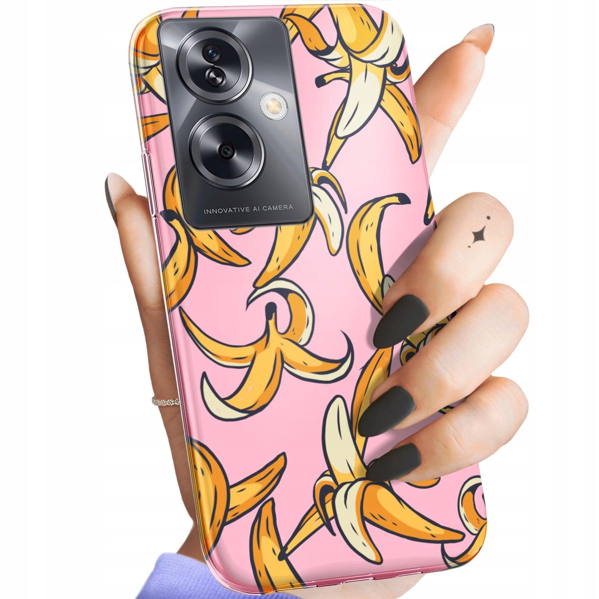 ETUI DO OPPO A79 5G WZORY BANAN OWOC ŻÓŁTY OBUDOWA POKROWIEC CASE ...