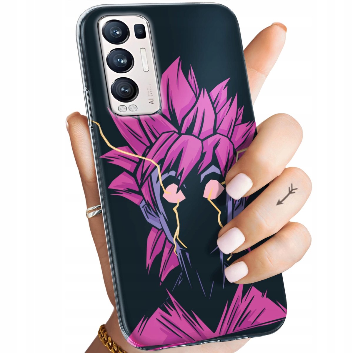 Etui Do Oppo Reno 5 Pro Plus 5G Wzory Manga Anime K-Pop Fantasy Obudowa ...