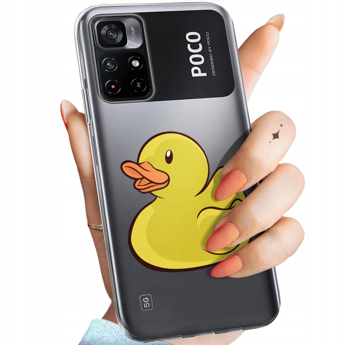 Etui Do Poco M4 Pro 5G / Redmi Note 11T 5G Wzory Bez Tła Naklejki ...