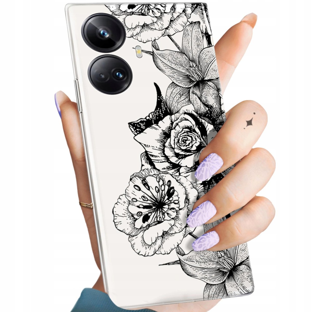 Etui Do Realme 10 Pro 5G Wzory Beżowe Kremowe Ecru Obudowa Pokrowiec Case - Realme | Sklep EMPIK.COM