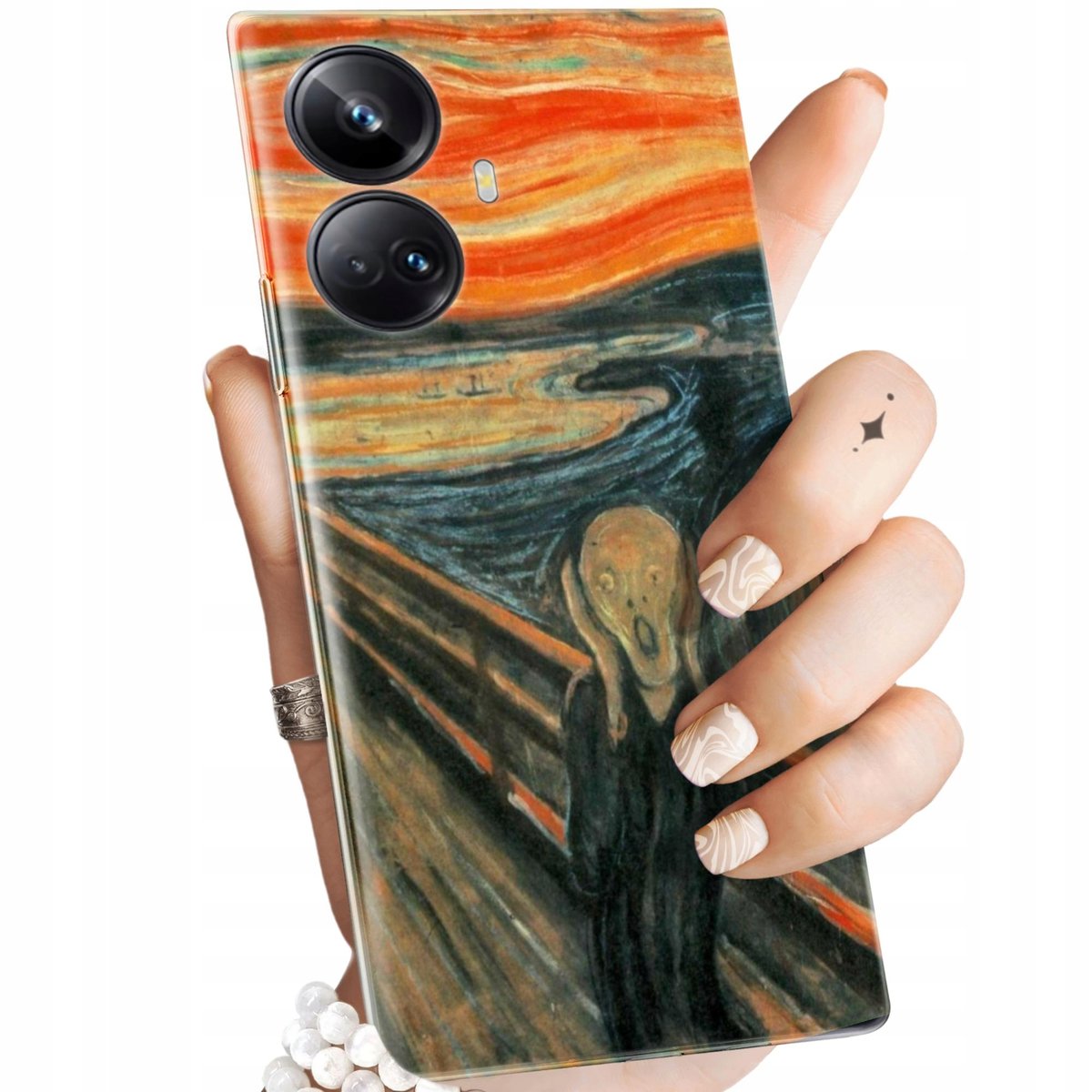 Etui Do Realme 10 Pro 5G Wzory Edvard Munch Krzyk Malarstwo Obudowa Case - Realme | Sklep EMPIK.COM