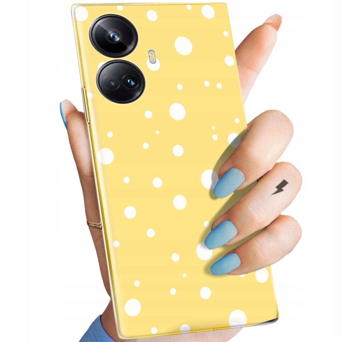 ETUI DO REALME 10 PRO 5G WZORY KROPKI GROCHY BOKEH DOTS OBUDOWA POKROWIEC - Realme | Sklep EMPIK.COM