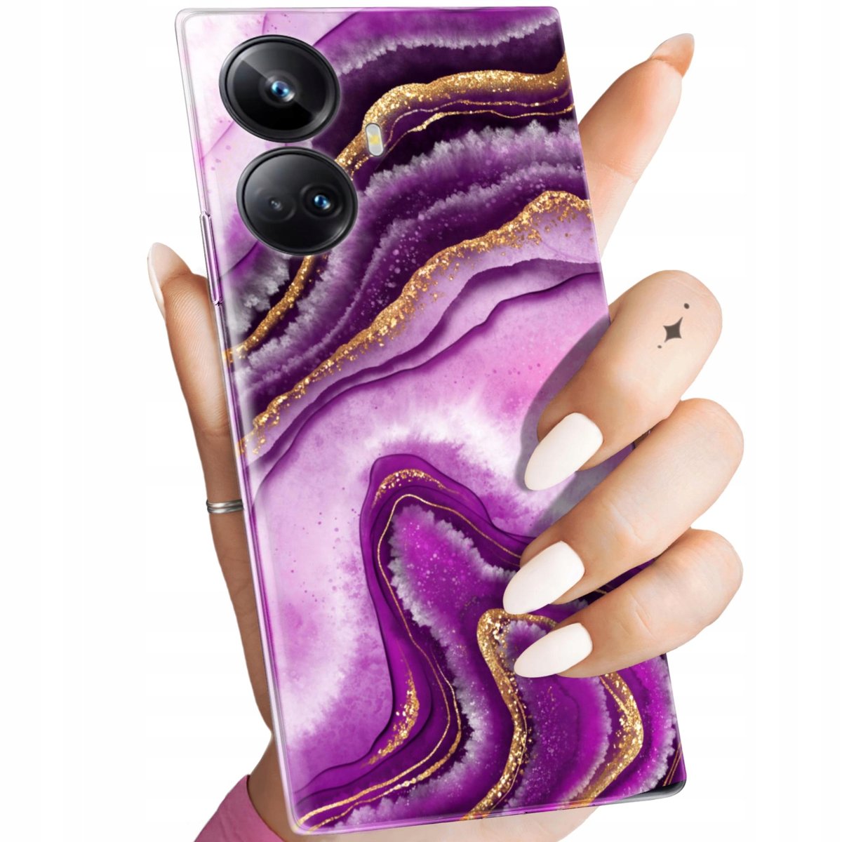 Etui Do Realme 10 Pro 5G Wzory Różowy Marmur Purpura Róż Marmur Obudowa - Realme | Sklep EMPIK.COM