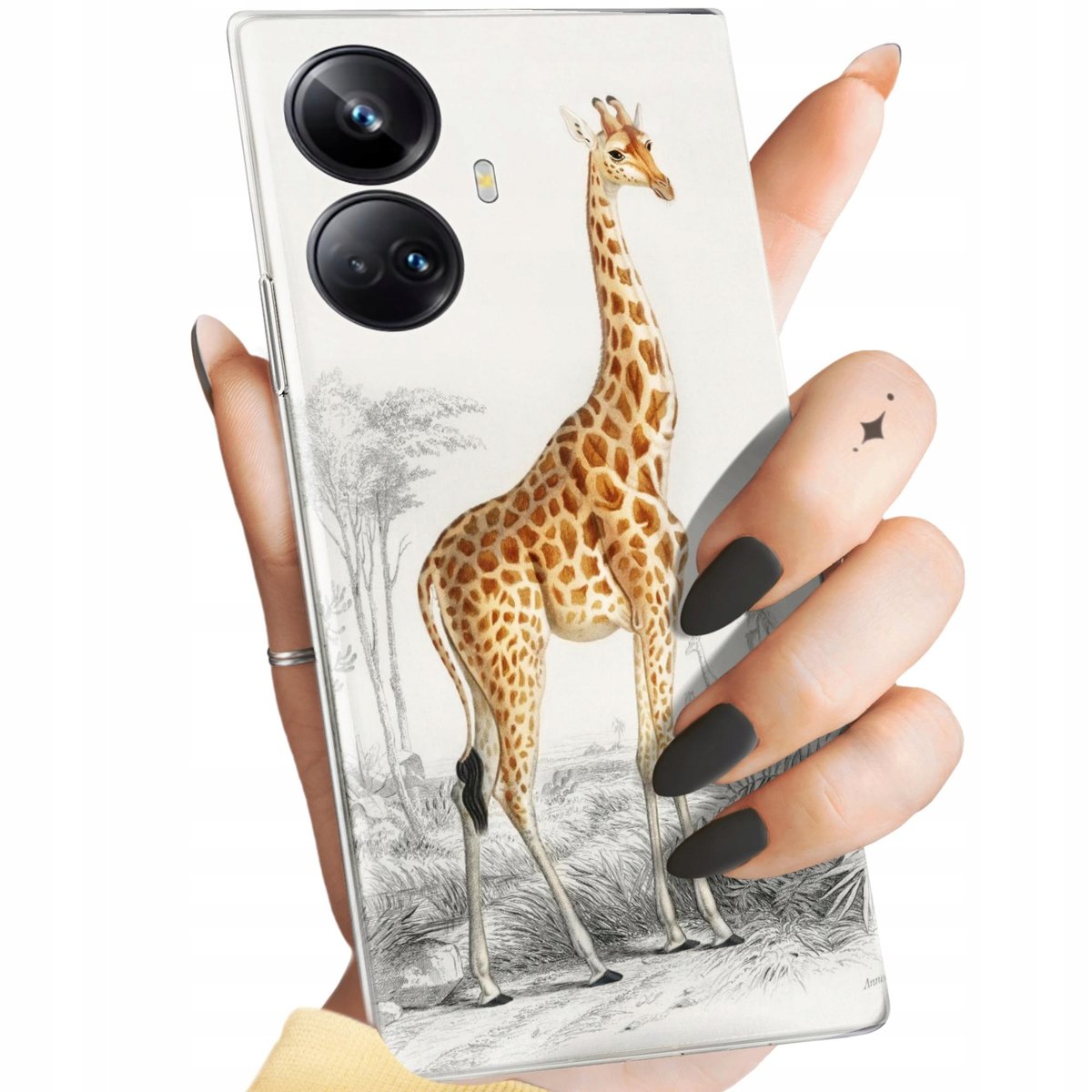 ETUI DO REALME 10 PRO 5G WZORY ŻYRAFA ŚMIESZNE SAWANNA OBUDOWA POKROWIEC - Realme | Sklep EMPIK.COM