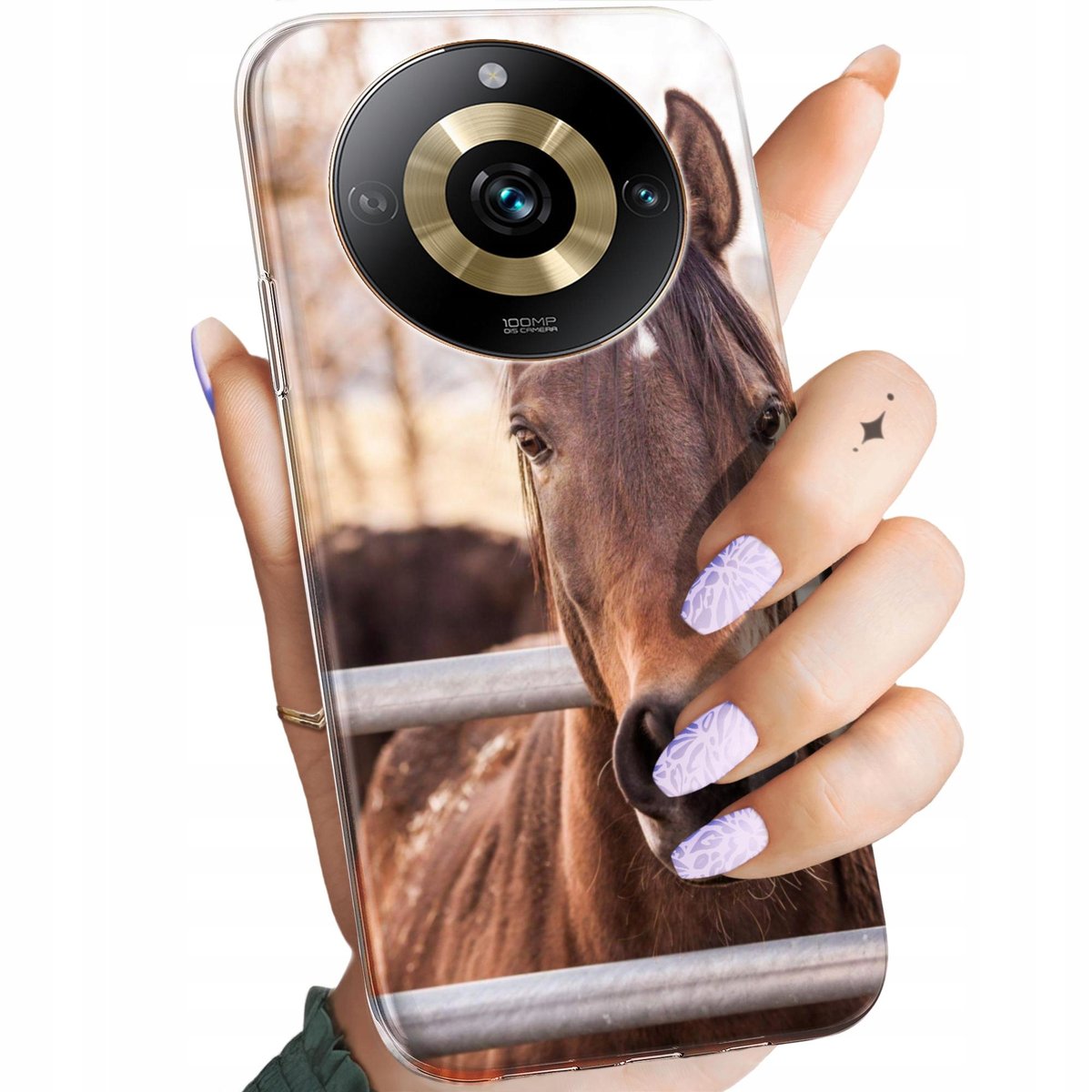 Etui Do Realme 11 Pro 5G / 11 Pro Plus 5G Wzory Konie Kuce Pegazy ...