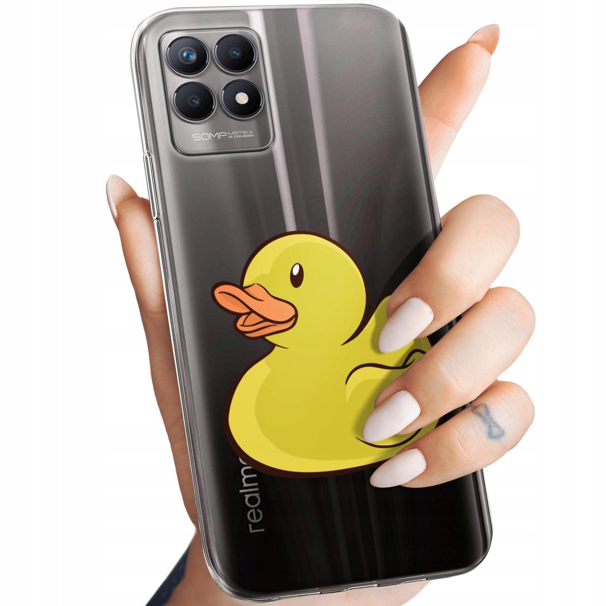 Etui Do Realme 8I Wzory Bez Tła Naklejki Sticker Obudowa Pokrowiec Case ...