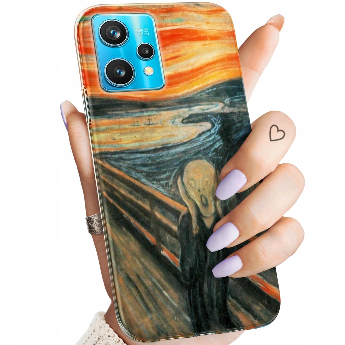 Etui Do Realme 9 Pro Plus Wzory Edvard Munch Krzyk Malarstwo Obudowa ...
