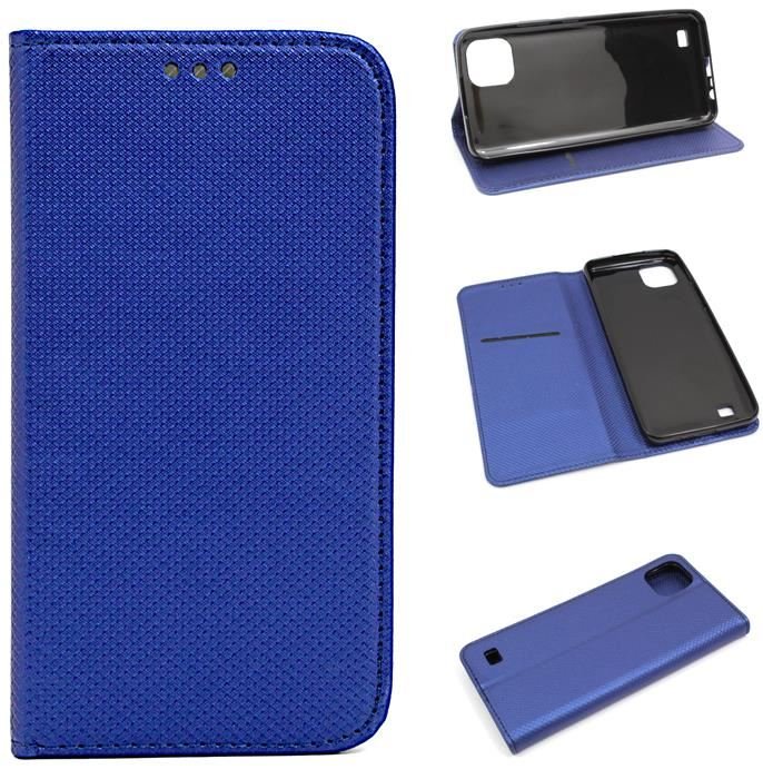 Etui Do Realme C11 2021 / C20 Smart Magnet Granatowy Case Pokrowiec ...