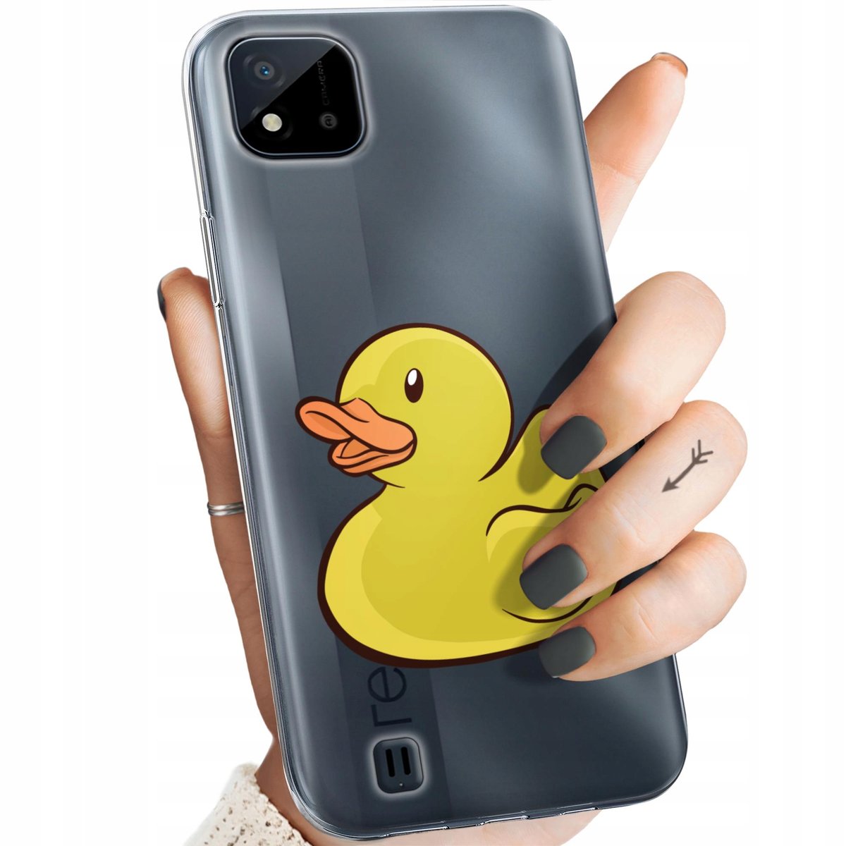 Etui Do Realme C11 2021 / C20 Wzory Bez Tła Naklejki Sticker Obudowa ...