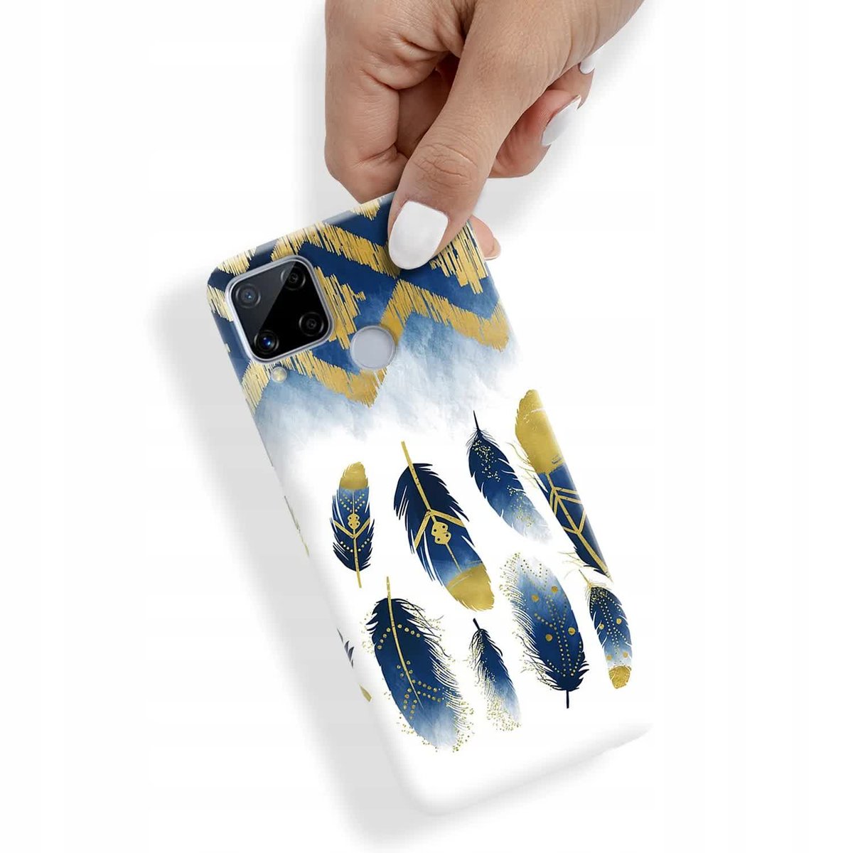 Etui Do REALME C15 Case Eleganckie Subtelne Wzory - Inna marka | Sklep ...