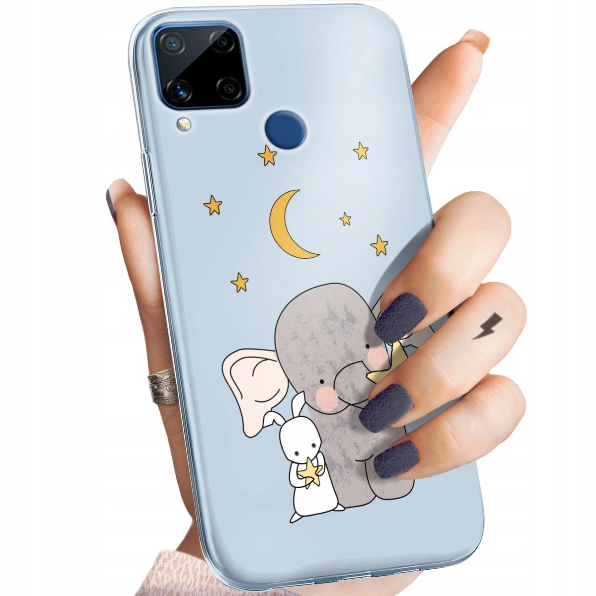 ETUI DO REALME C15 WZORY BAJKI BAŚNIE OPOWIEŚCI OBUDOWA POKROWIEC CASE ...