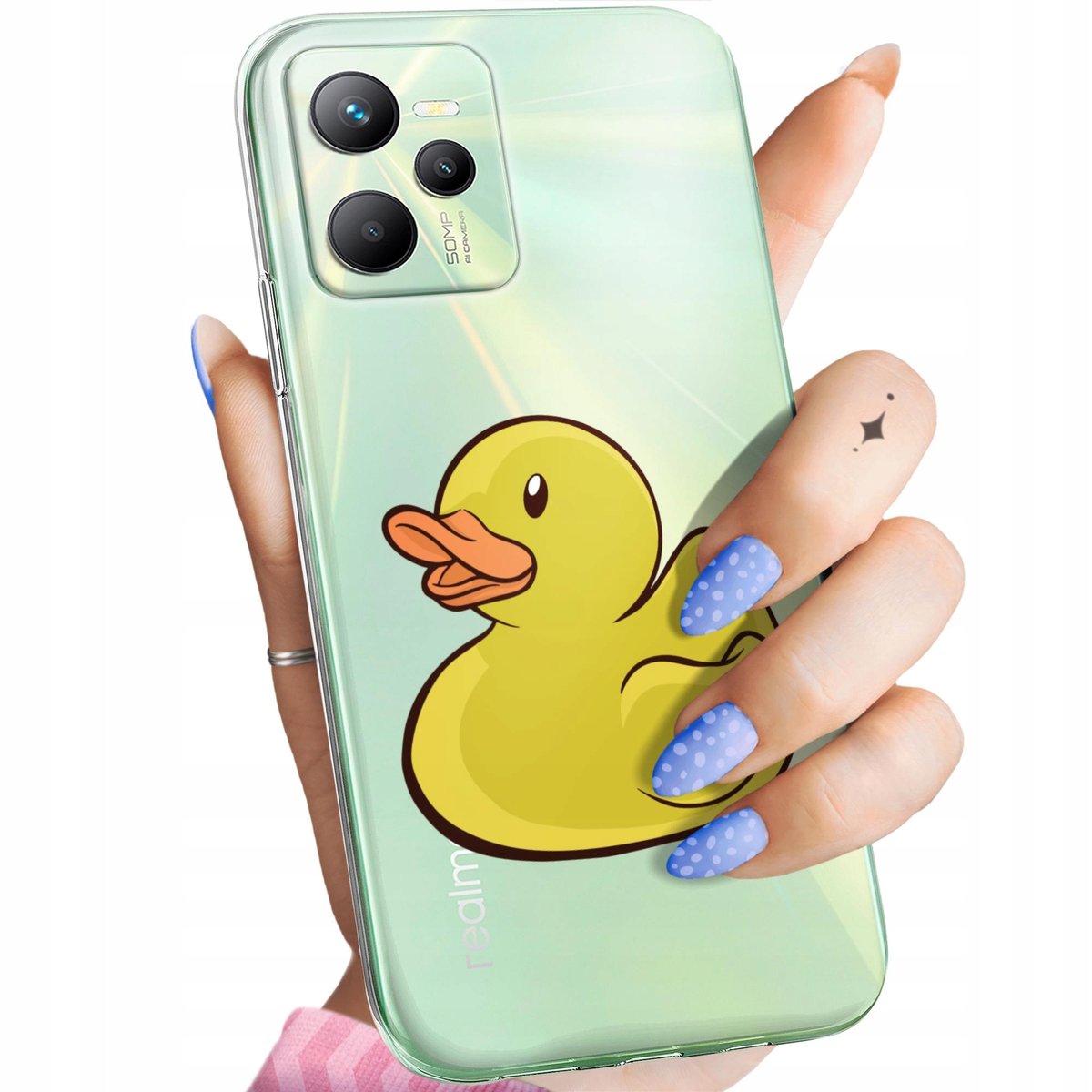 Etui Do Realme C35 Wzory Bez Tła Naklejki Sticker Obudowa Pokrowiec ...