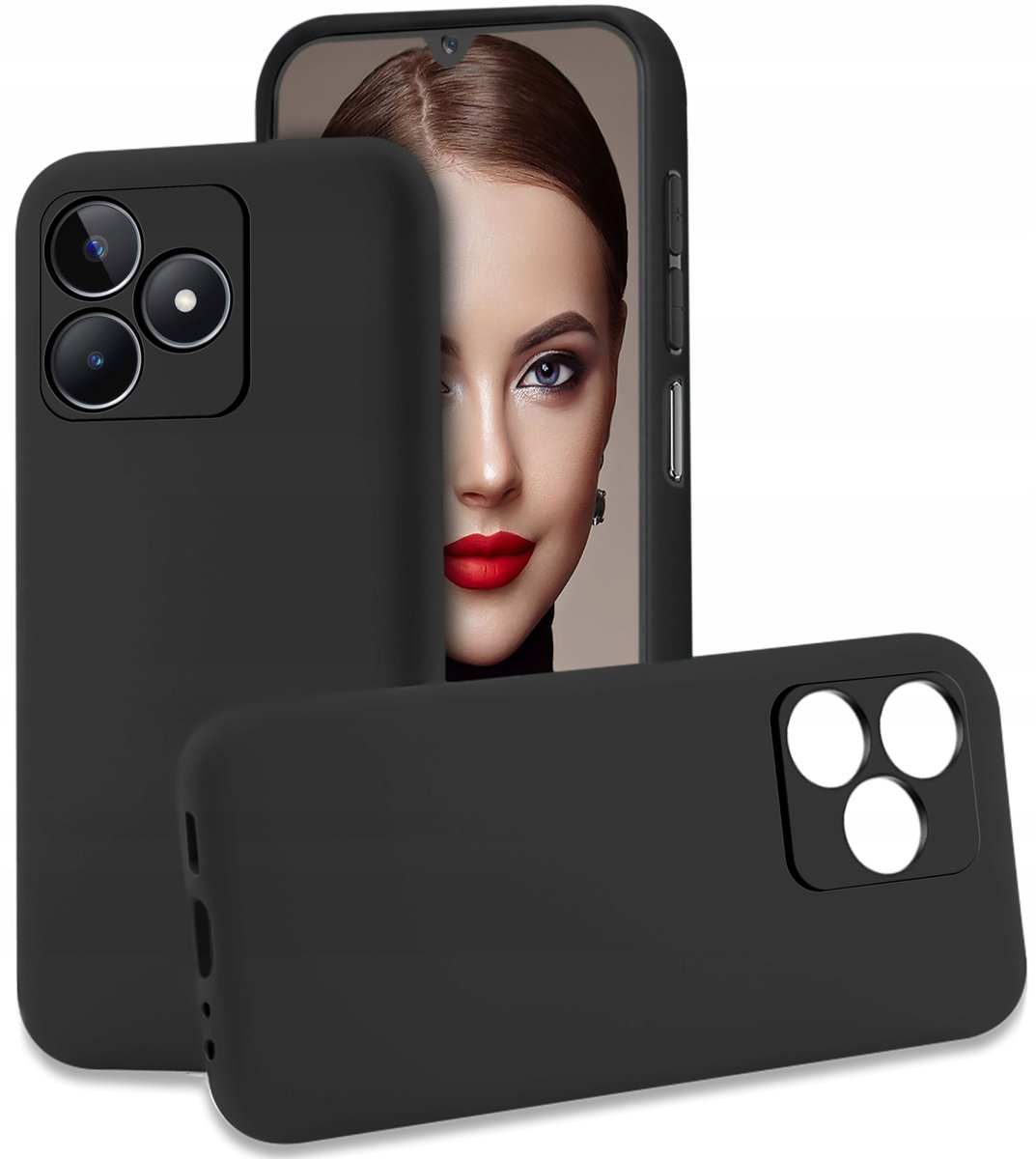 Etui Do Realme C53 Case Matt + Szkło 9H - Krainagsm | Sklep EMPIK.COM