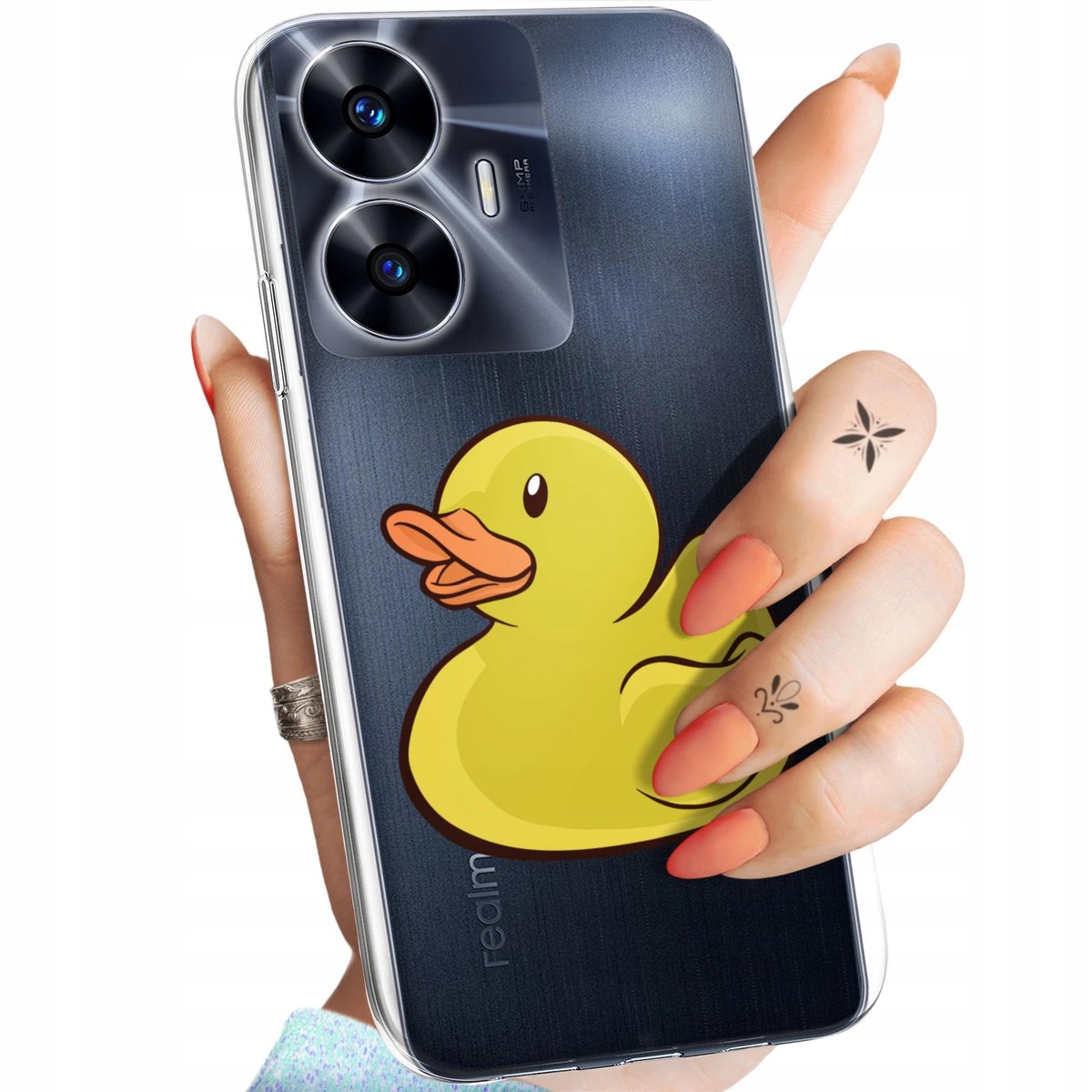 Etui Do Realme C55 Wzory Bez Tła Naklejki Sticker Obudowa Pokrowiec ...
