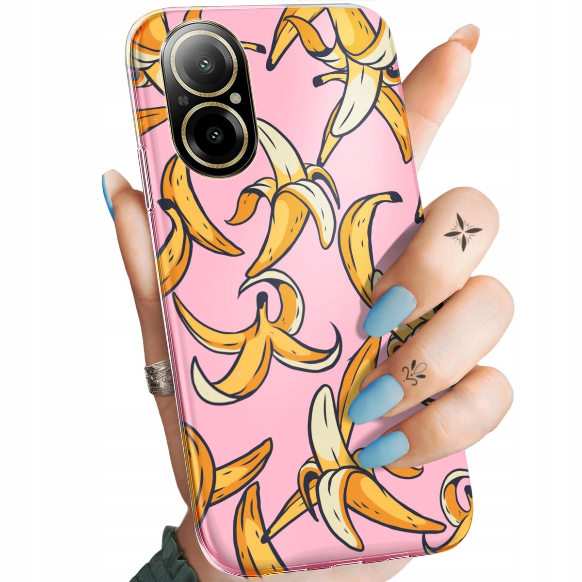 ETUI DO REALME C67 4G WZORY BANAN OWOC ŻÓŁTY OBUDOWA POKROWIEC CASE ...