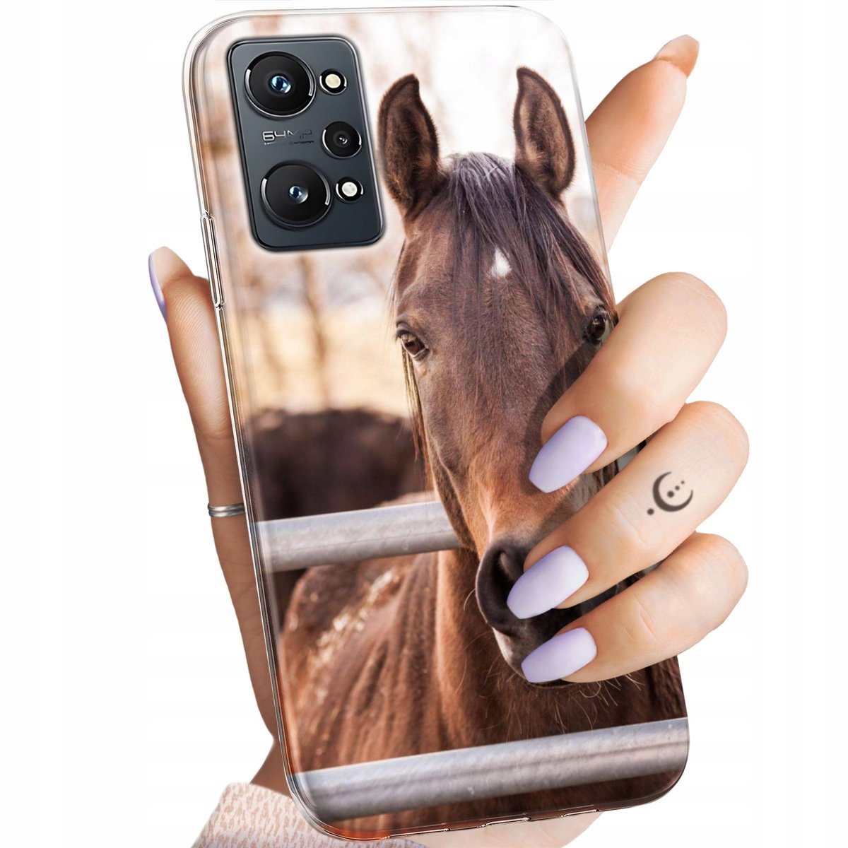 Etui Do Realme Gt Neo 2 Wzory Konie Kuce Pegazy Obudowa Pokrowiec Case ...