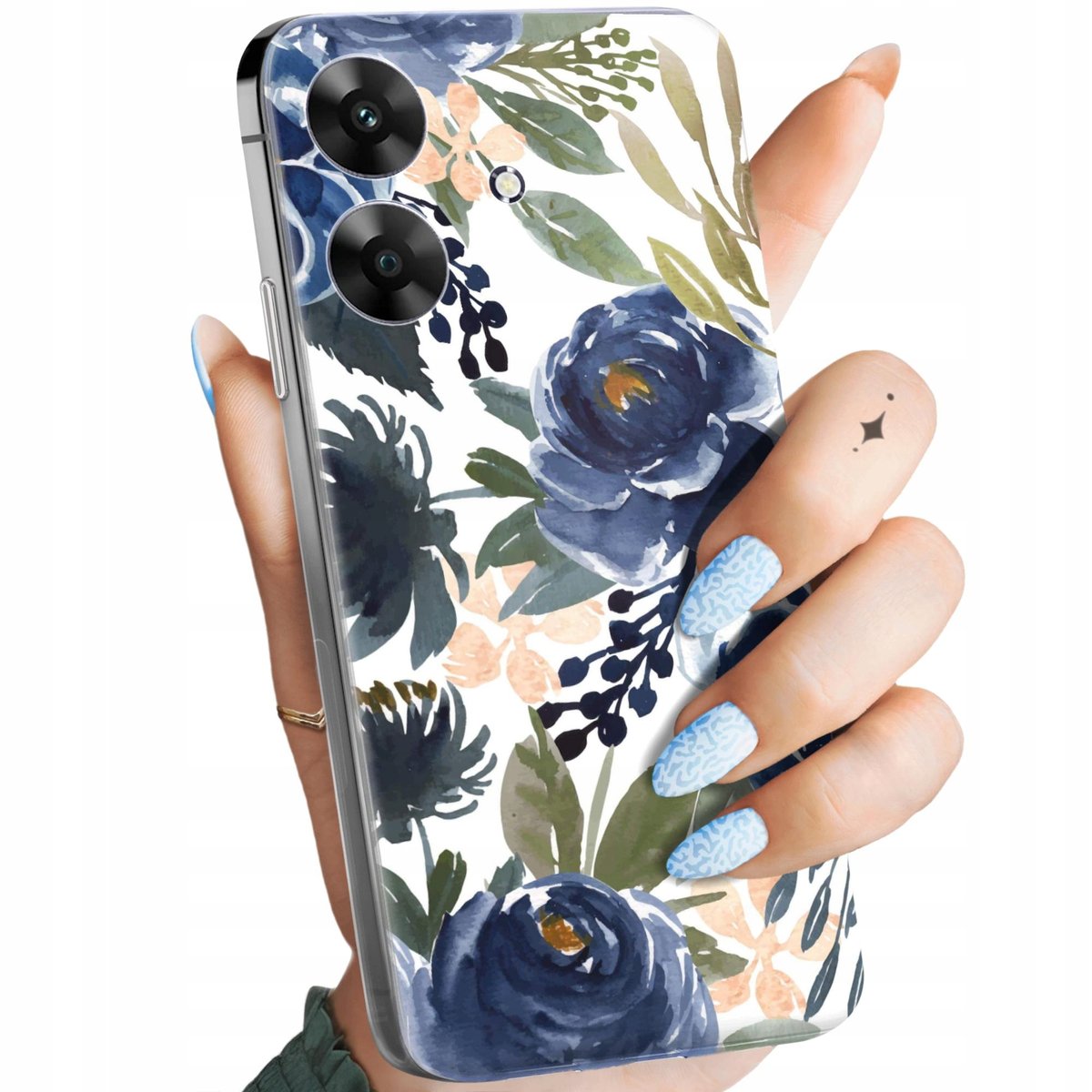 Etui Do Realme Note 60 Wzory Kwiaty Kwieciste Flower Obudowa Pokrowiec ...