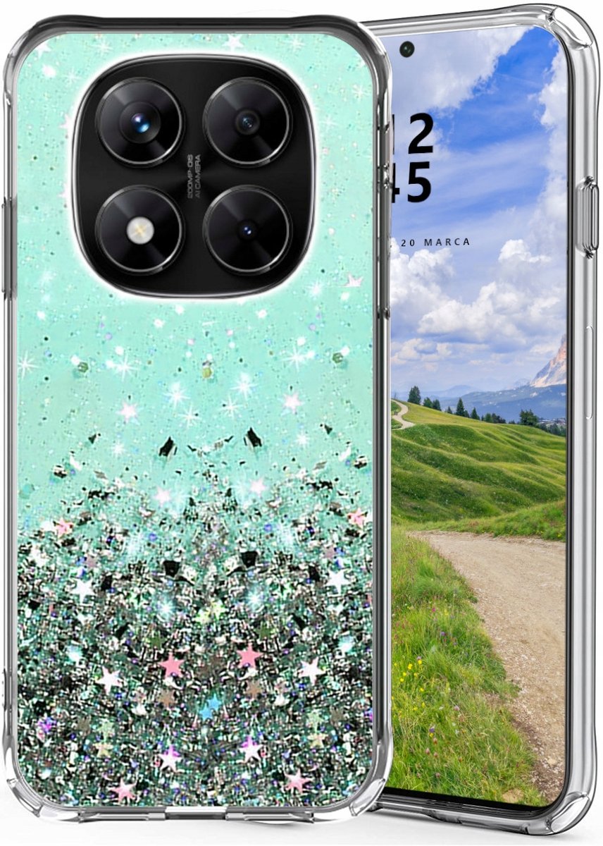 Etui Do Redmi Note 14 Pro+ 5G Glitter Shine Case Kolorowy Brokat - Radian | Sklep EMPIK.COM