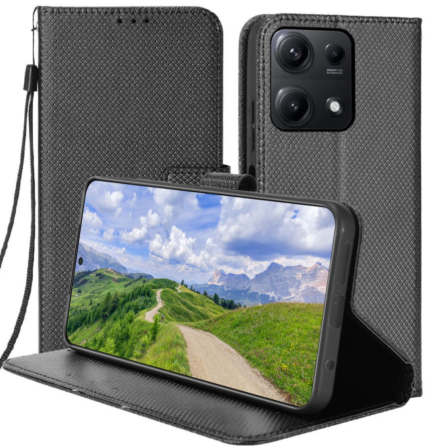 Etui do Redmi Note 14S 4G PORTFEL NA MAGNES Z KLAPKĄ SMART CASE ...
