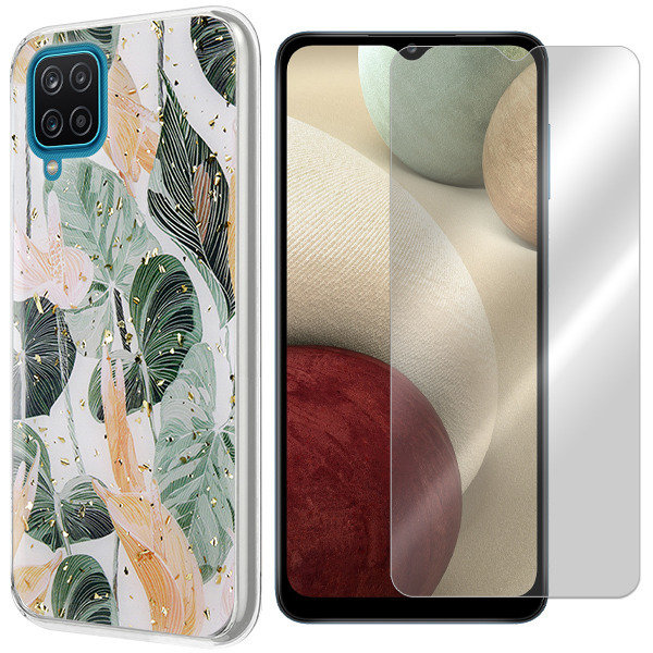 ETUI DO SAM GALAXY A12 SM-A125 GOLD TRENDY + SZKŁO - VegaCom | Sklep ...