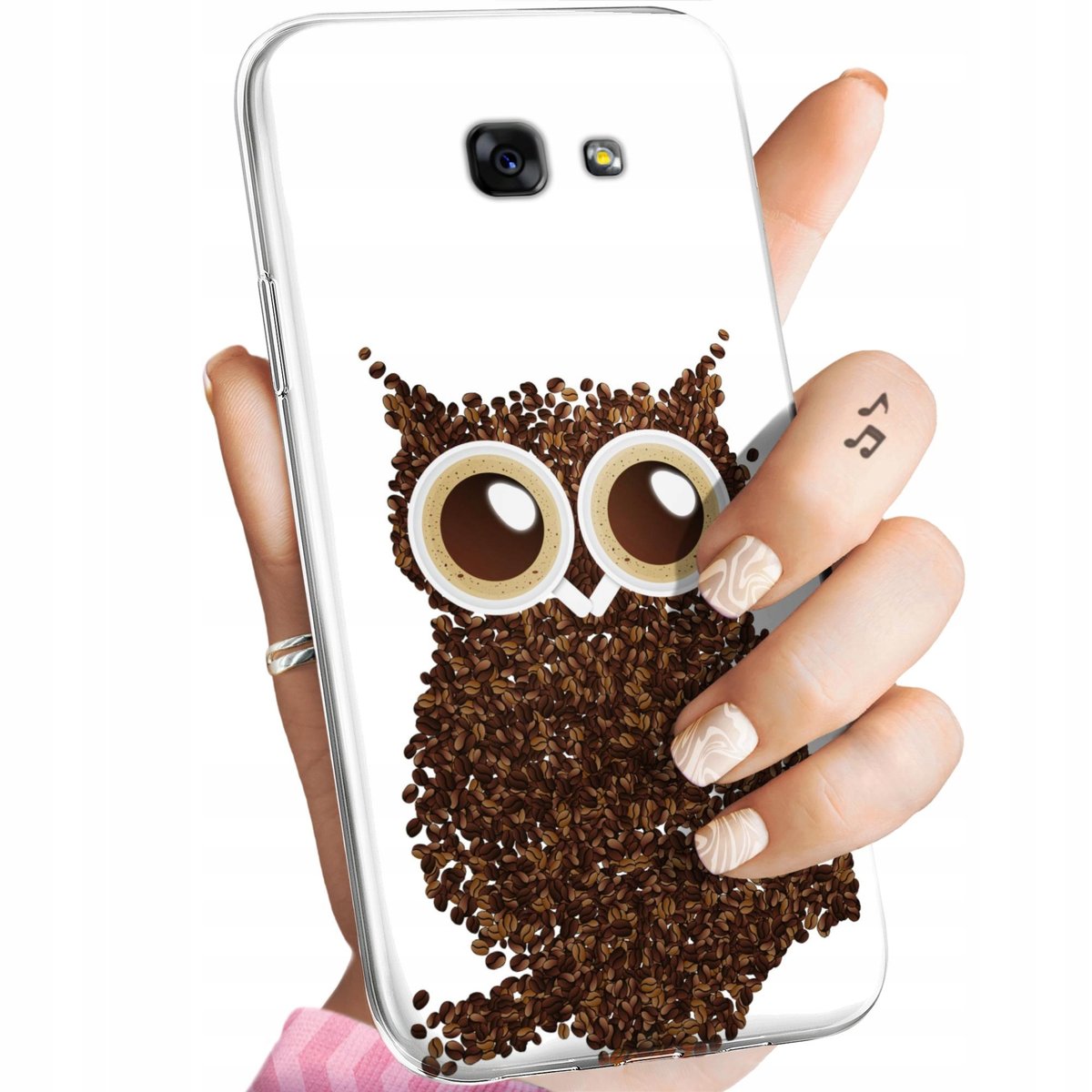 ETUI DO SAMSUNG A5 2017 WZORY KAWA COFFE KAWUSIA OBUDOWA POKROWIEC CASE ...