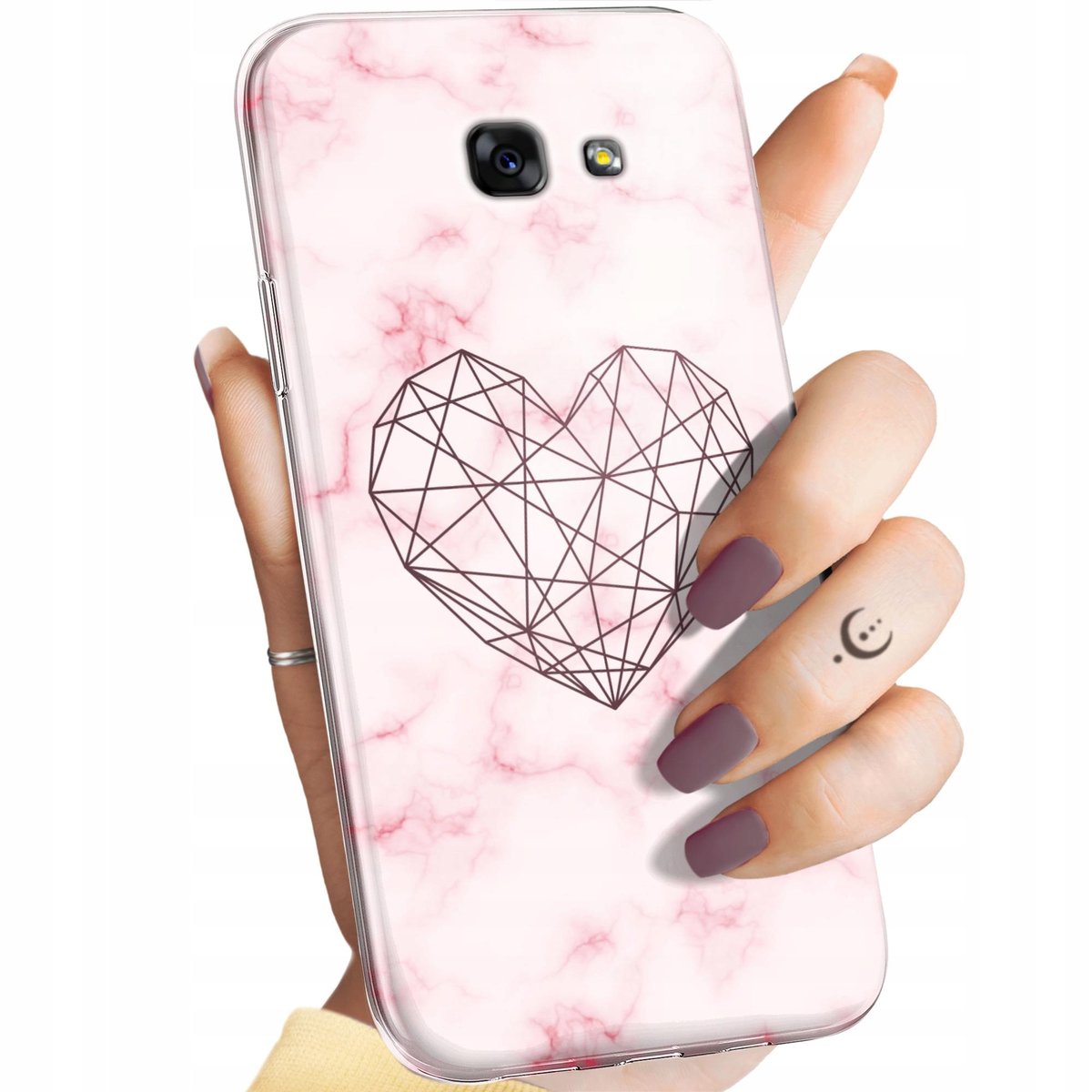 Etui Do Samsung A5 2017 Wzory Serce Serduszka Miłość Obudowa Pokrowiec ...