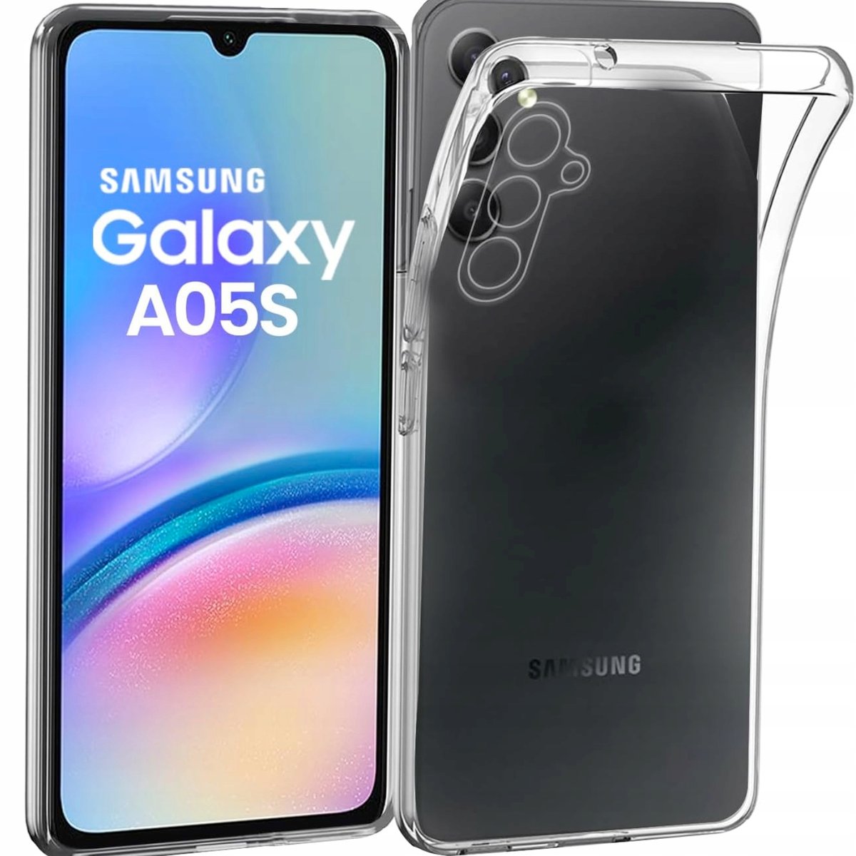 Etui Do Samsung Galaxy A05S Gumowe Obudowa Case Silikon Slim Pokrowiec ...