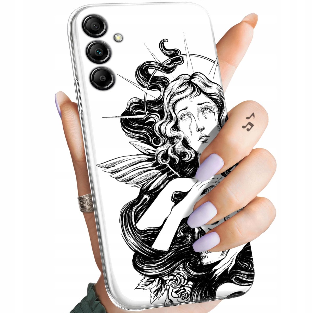 ETUI DO SAMSUNG GALAXY A14 4G / A14 5G WZORY ANIOŁ ANIOŁEK KUPIDYN ...