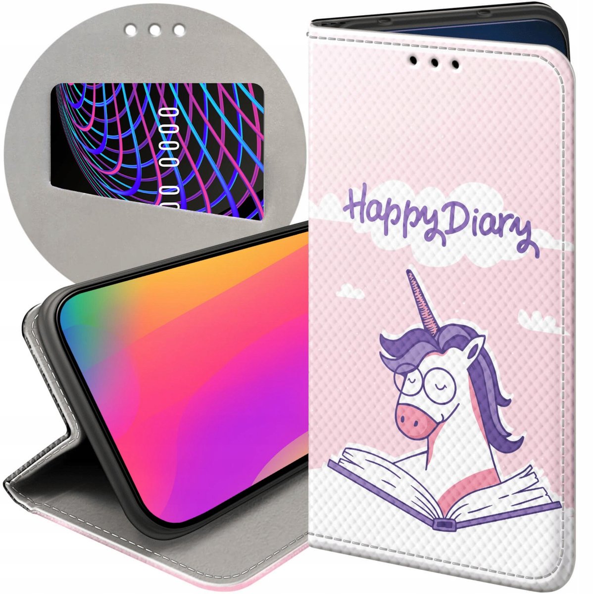 ETUI DO SAMSUNG GALAXY A14 4G / A14 5G WZORY JEDNOROŻEC BAJKI ...