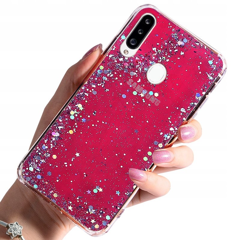 Etui do Samsung Galaxy A20S Case Brokat + Szkło 9H - Krainagsm | Sklep ...