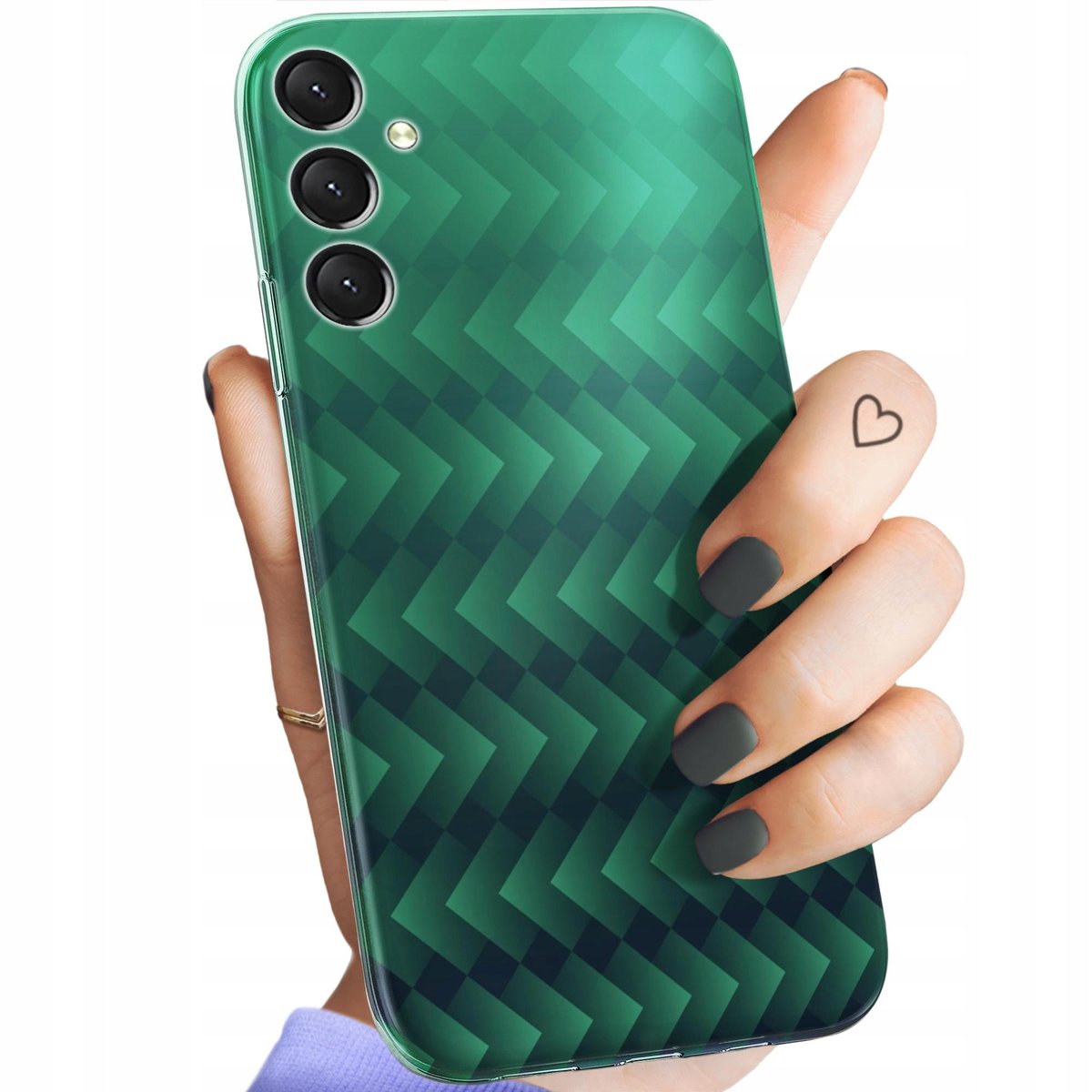 Etui Do Samsung Galaxy A25 5G Wzory Zielone Grassy Green Obudowa ...