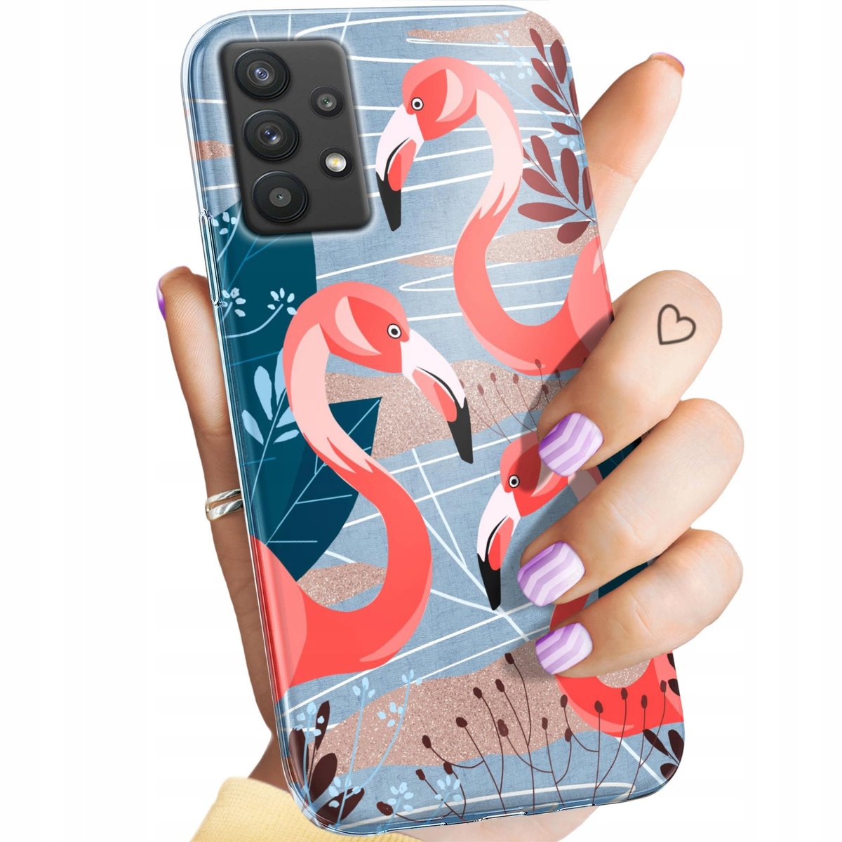 ETUI DO SAMSUNG GALAXY A32 5G WZORY FLAMING FLAMINGI PTAKI OBUDOWA CASE ...