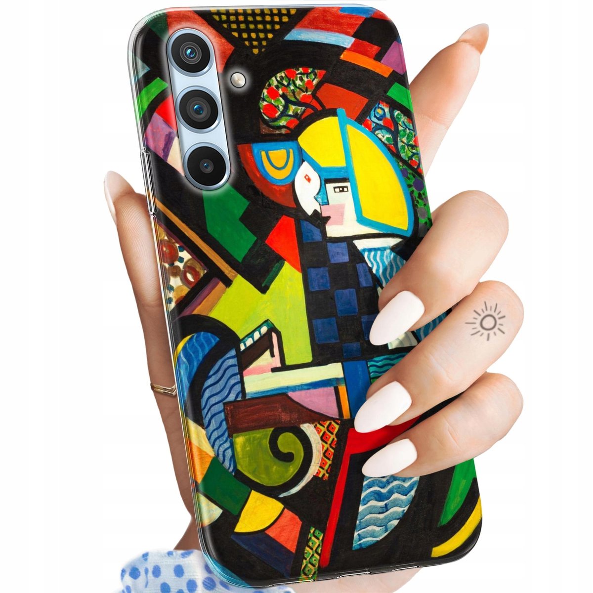 ETUI DO SAMSUNG GALAXY A54 5G WZORY KUBIZM ABSTRAKCJONIZM GEOMETRIA ...