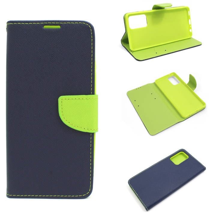 Etui Do Samsung Galaxy A72 / A72 5G Granatowe Fancy Pokrowiec Case ...