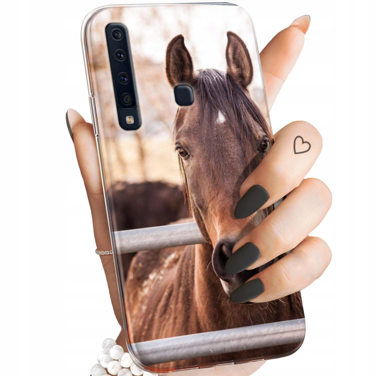 Etui Do Samsung Galaxy A9 2018 Wzory Konie Kuce Pegazy Obudowa ...