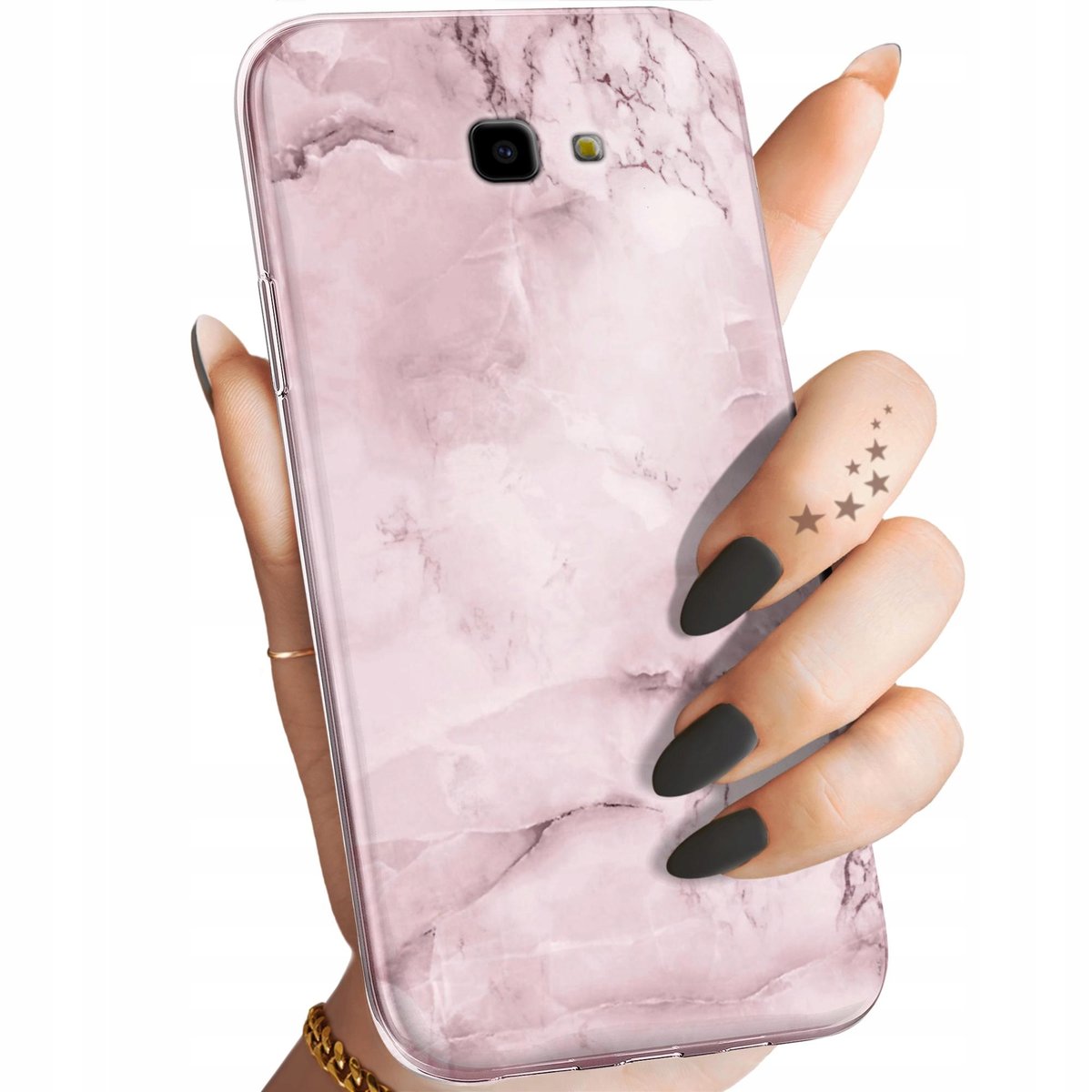 Etui Do Samsung Galaxy J4 Plus 2018 Wzory Różowe Golden Rose Pudrowy ...