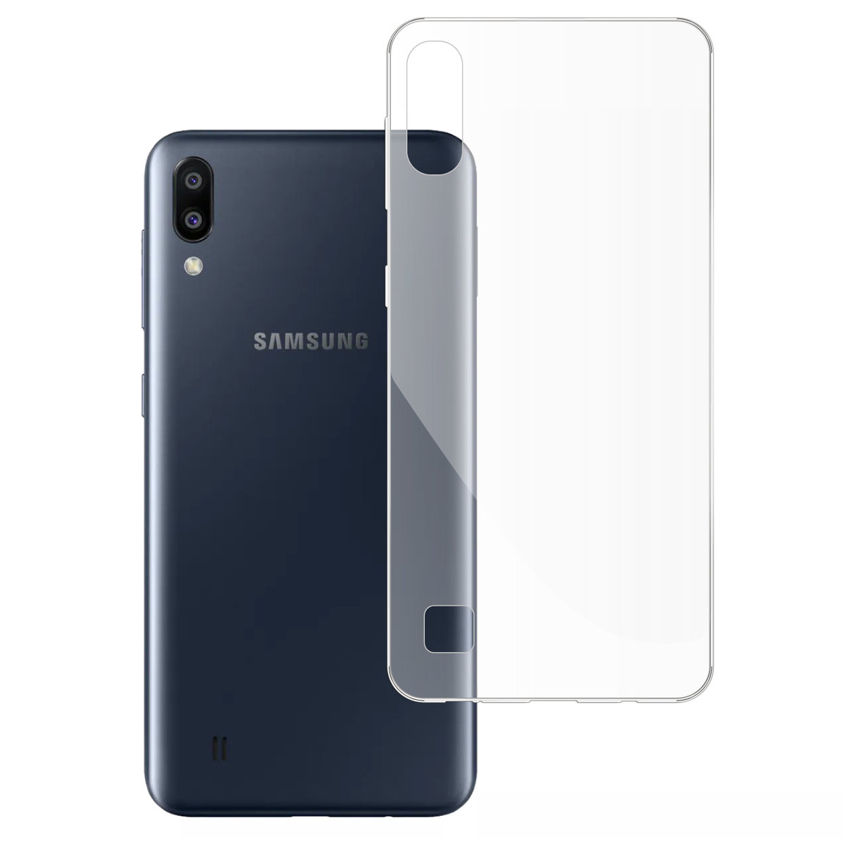 Etui Do Samsung Galaxy M10 Gumowe Obudowa Case Silikon Slim Pokrowiec ...