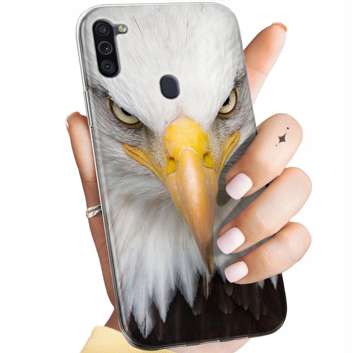 ETUI DO SAMSUNG GALAXY M11 WZORY ORZEŁ SOKÓŁ EAGLE OBUDOWA POKROWIEC ...