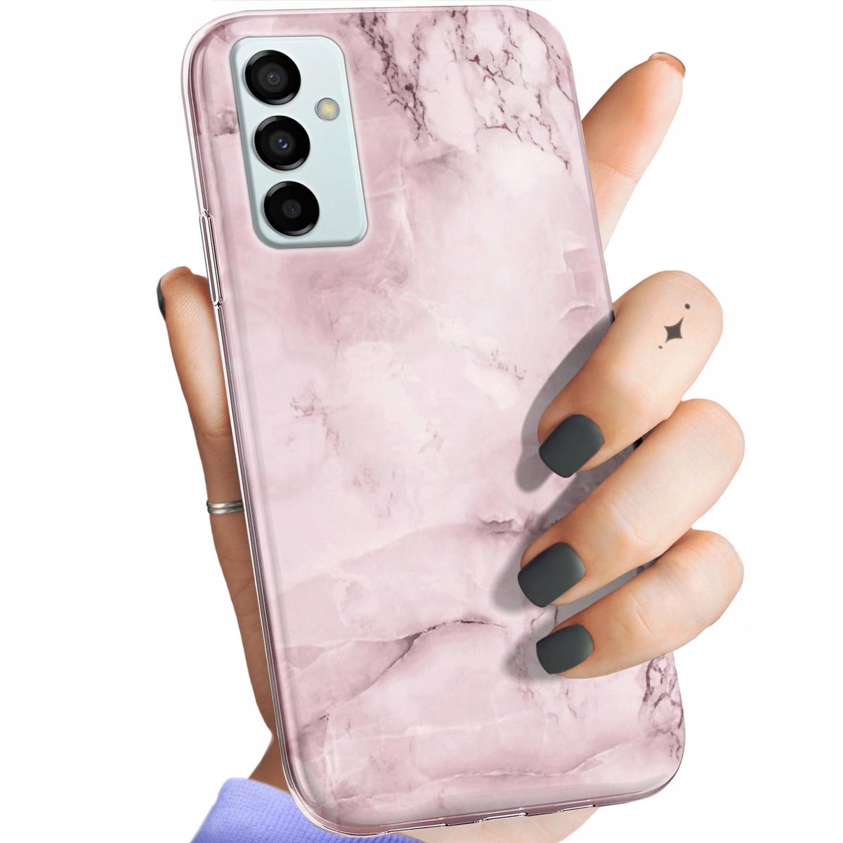 Etui Do Samsung Galaxy M23 5G Wzory Różowe Golden Rose Pudrowy Róż ...