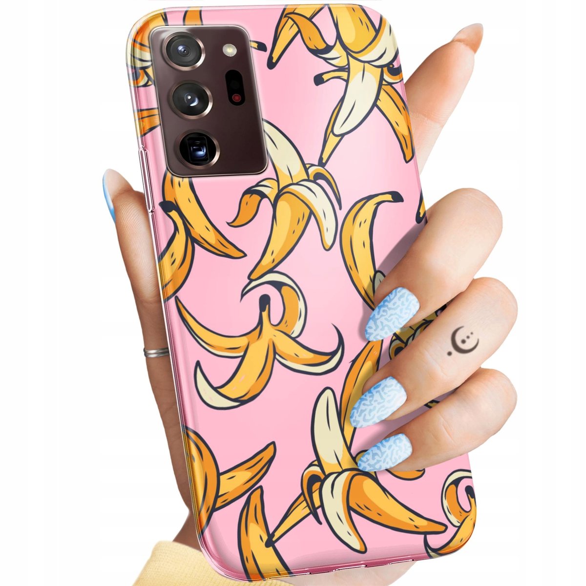 ETUI DO SAMSUNG GALAXY NOTE 20 PLUS WZORY BANAN OWOC ŻÓŁTY OBUDOWA CASE ...