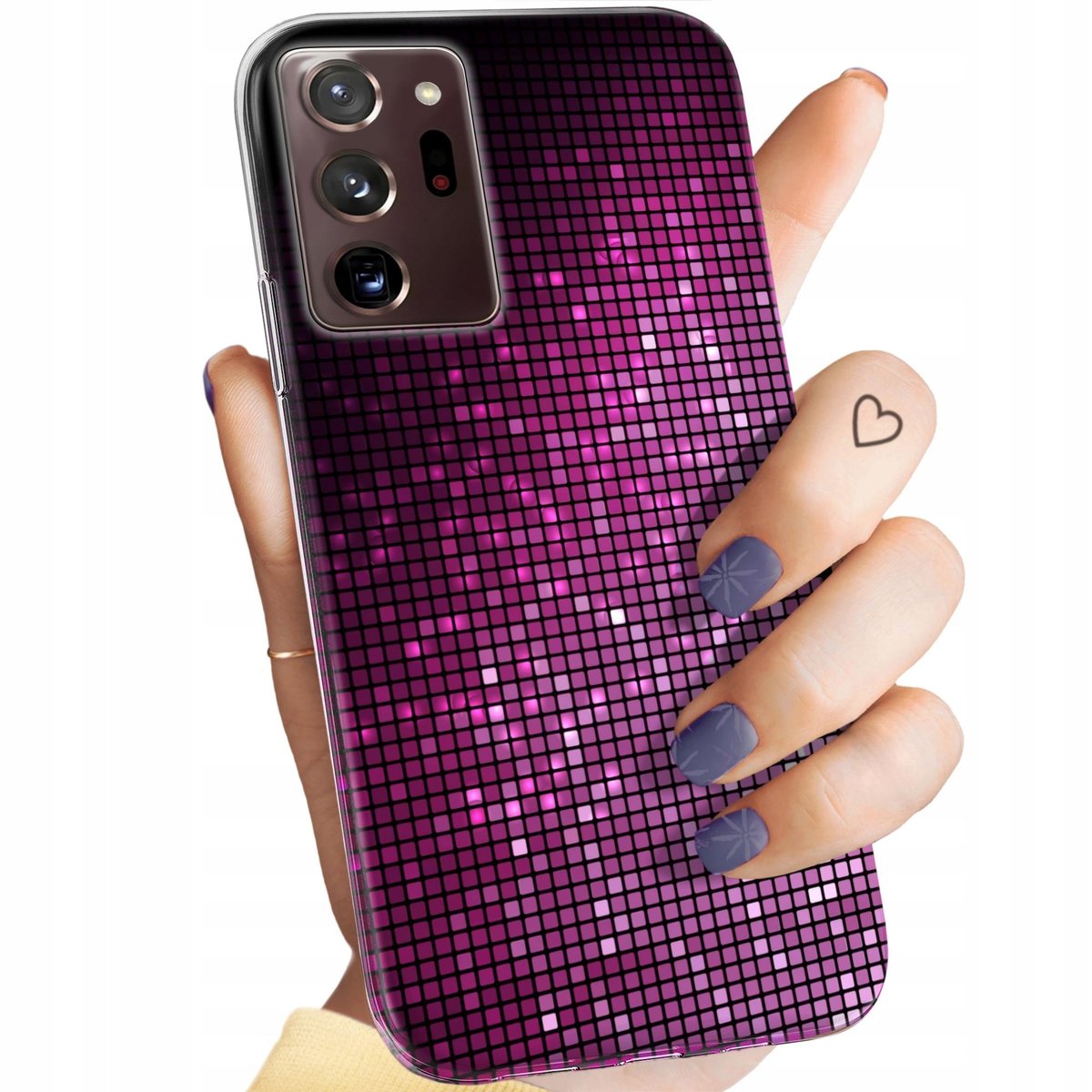 Etui Do Samsung Galaxy Note 20 Plus Wzory Brokat Brokatowe Błyszczące ...