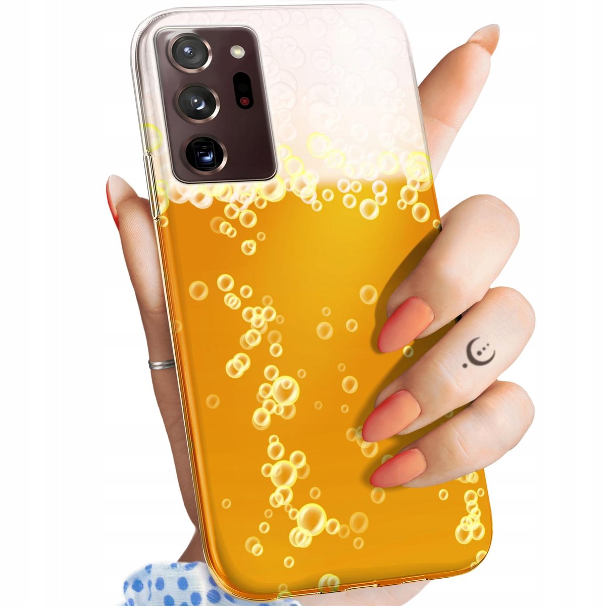 ETUI DO SAMSUNG GALAXY NOTE 20 PLUS WZORY PIWO PIWKO BROWAR OBUDOWA ...