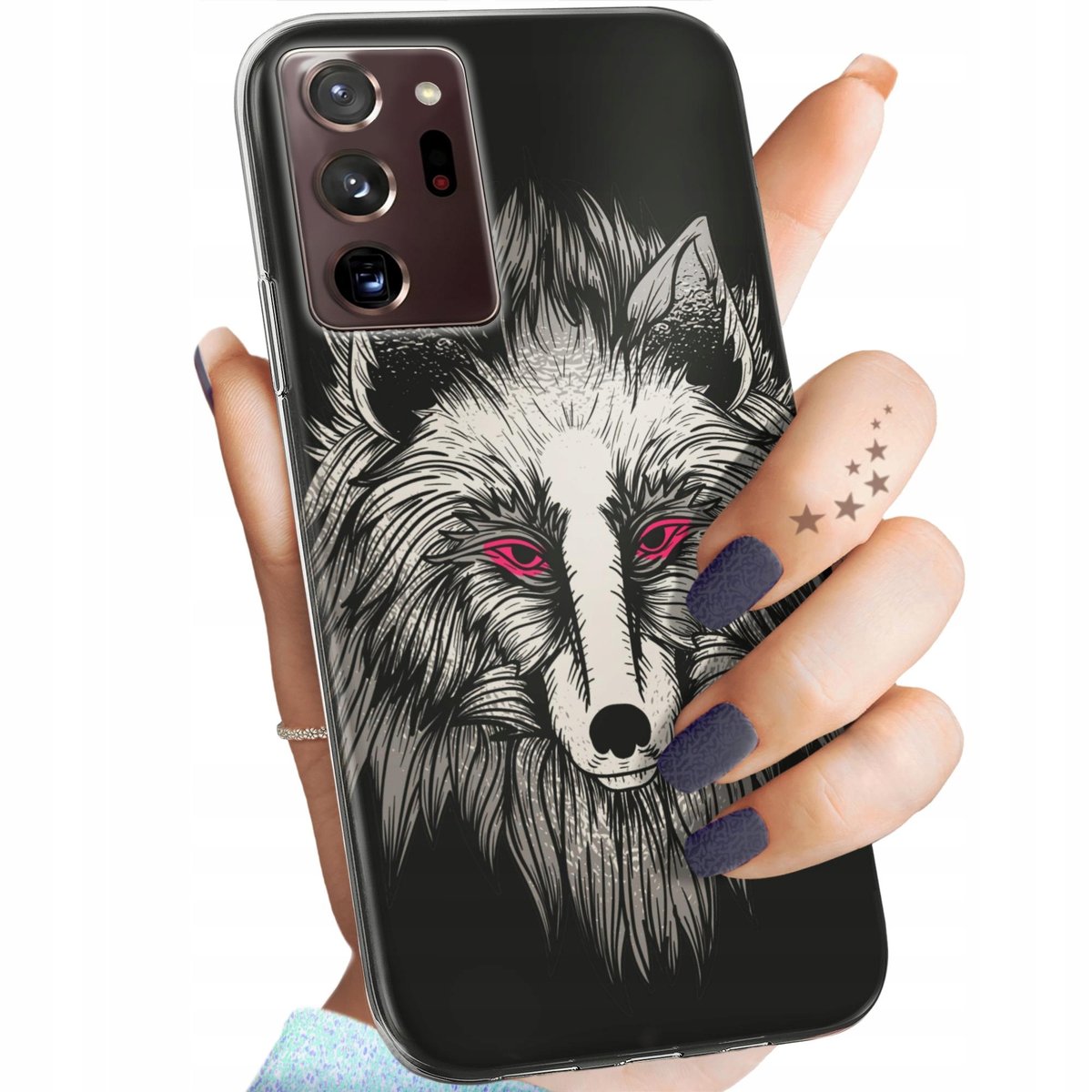 Etui Do Samsung Galaxy Note 20 Plus Wzory Wilk Wilkołak Wolf Wilczyca ...