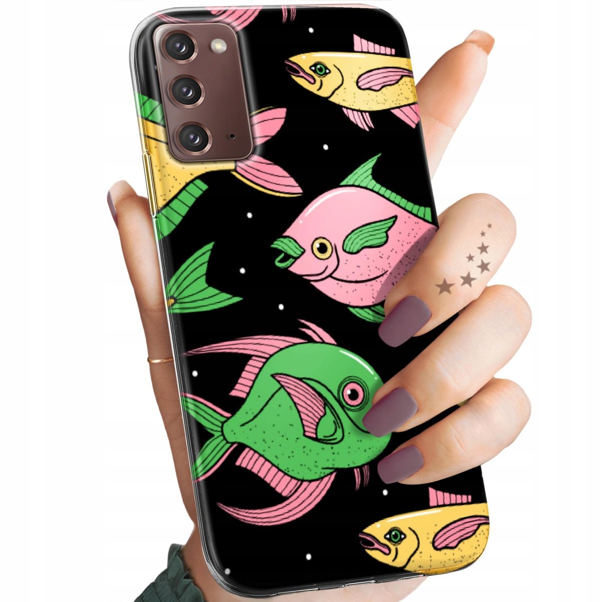 Etui Do Samsung Galaxy Note 20 Wzory Ryby Rybki Fish Obudowa Pokrowiec ...