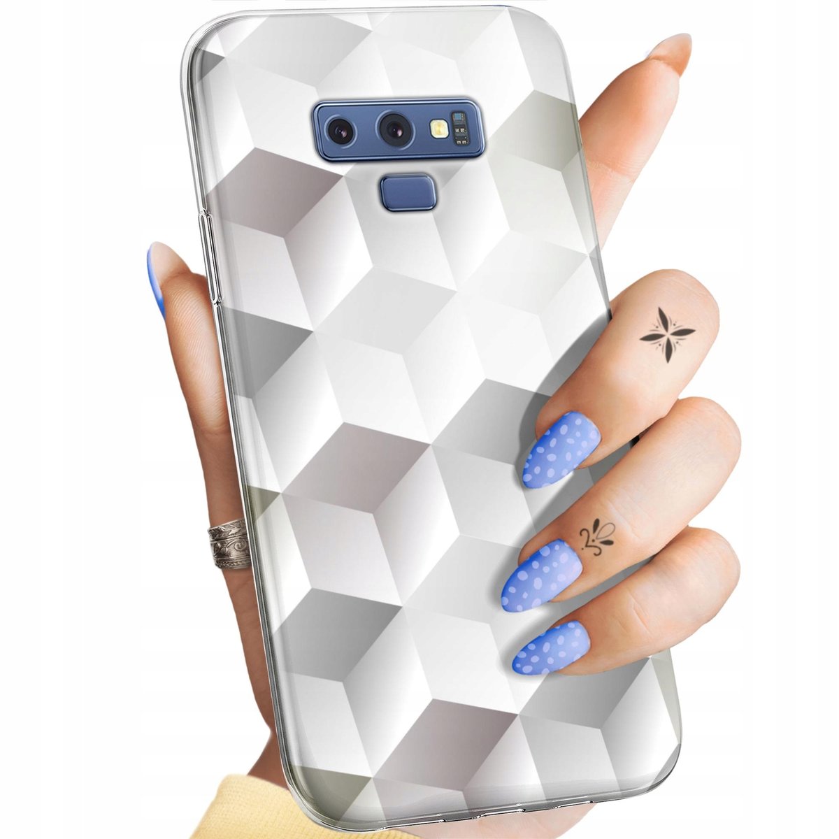 Etui Do Samsung Galaxy Note 9 Wzory 3D Geometryczne Iluzja Obudowa Case ...