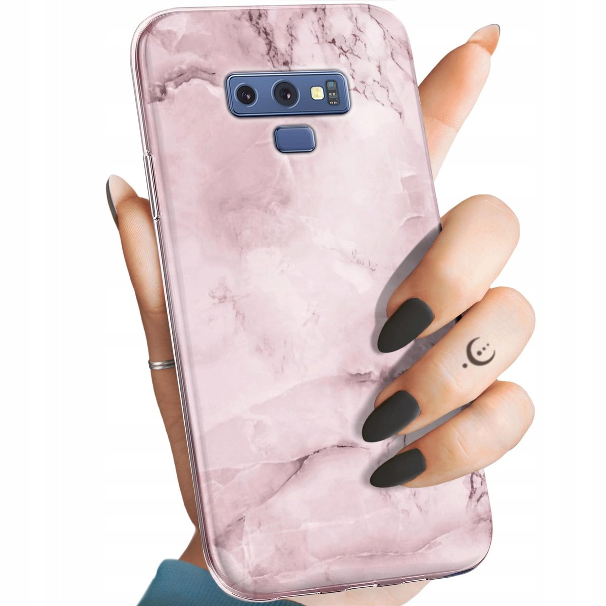 Etui Do Samsung Galaxy Note 9 Wzory Różowe Golden Rose Pudrowy Róż ...